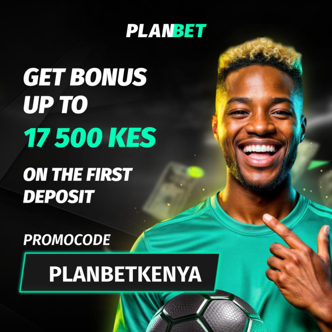 Planbet Kenya Get 17500 KES Welcome Bonus on Registration.